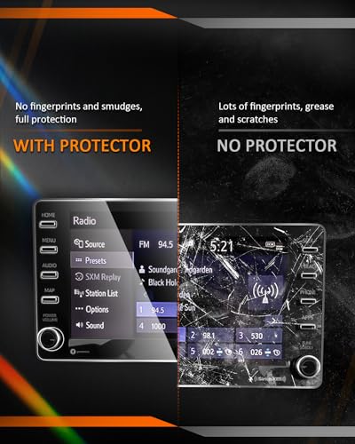 CDEFG for 2020 2021 2022 2023 Toyota Tacoma Screen Protector Tacoma Accessories SR5 TRD Sport Off-Road Trail Special Edition Limited 8" Tempered Glass