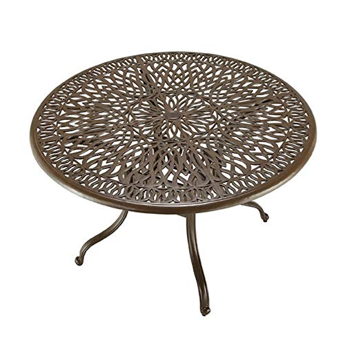 homestyles 6659-32 Outdoor Dining Table, 48Lx48Dx29H, Taupe