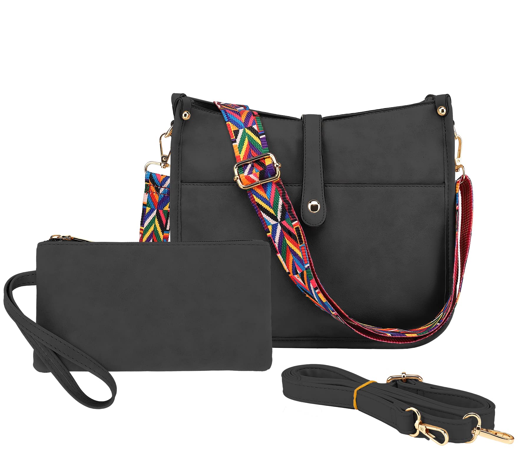 Crossbody Bags for Women Purse Strap Replacement Small Purses Hobo Bags Sling Shoulder Bag Vegan Leather Guitar Straps