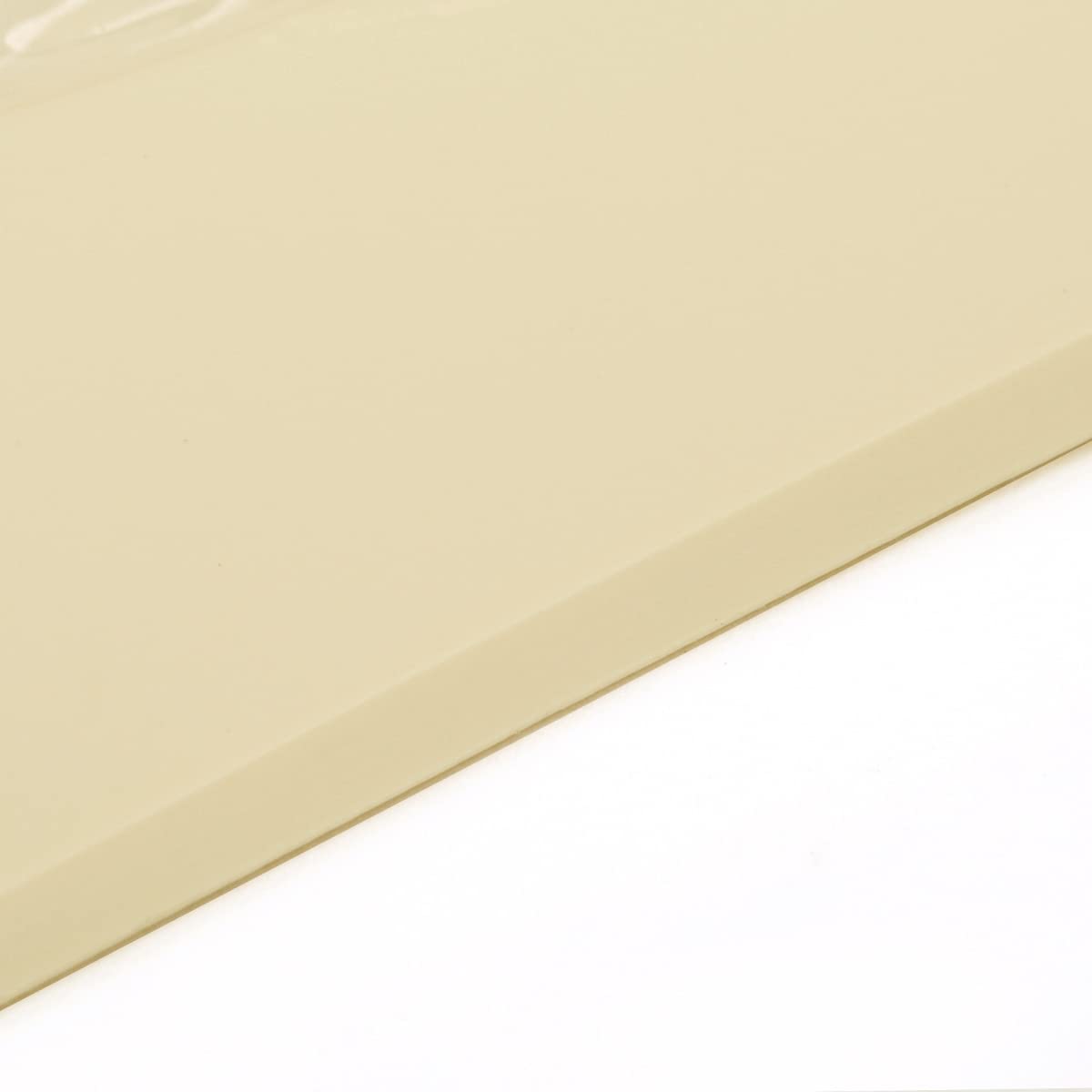 Musiclily Pro Plastic Guitar Pickguard for 2006-Present Modern Style Epiphone Les Paul, 1Ply Cream