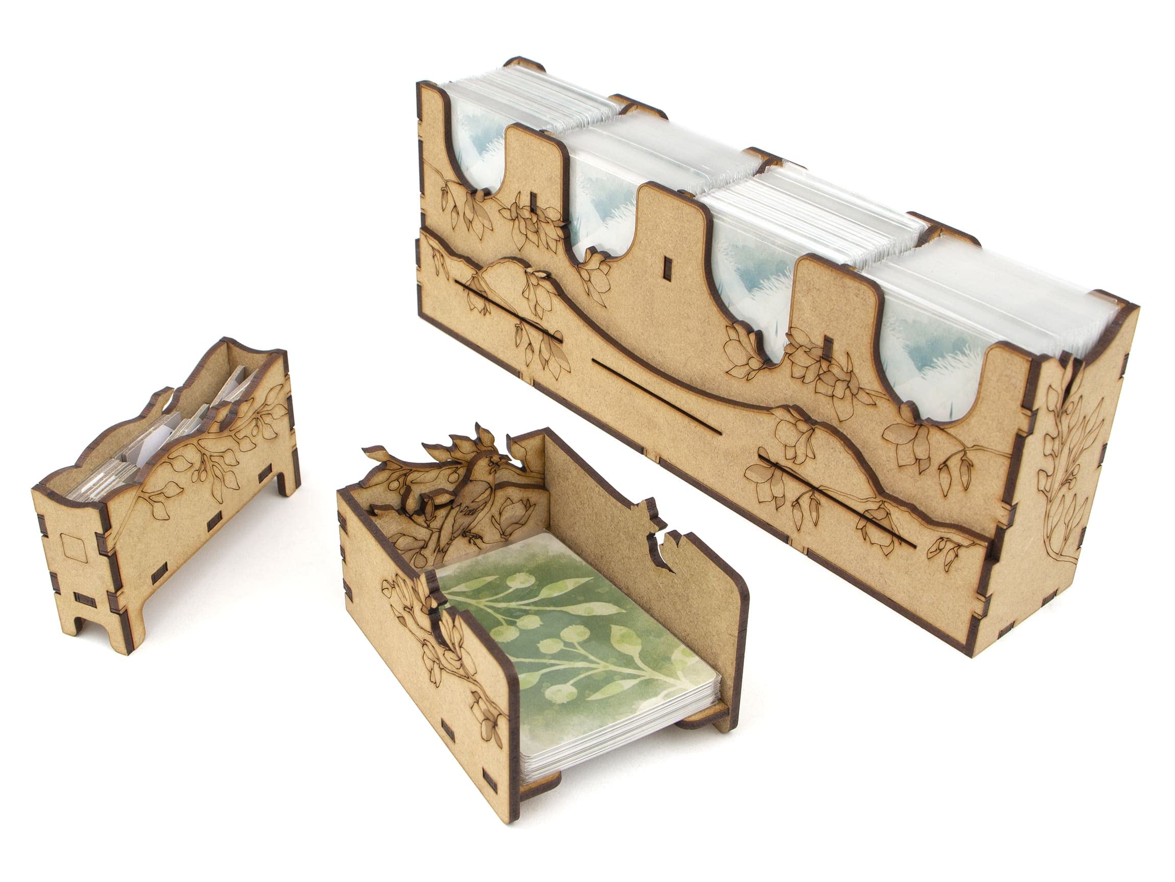 TowerRex Board Game Organizer for Wingspan Board Game Box, Wingspan Expansion, Wingspan European Expansion, Wingspan Oceania Expansion, Wingspan Eggs, Wing Span Board Game, Not for Asia Extension