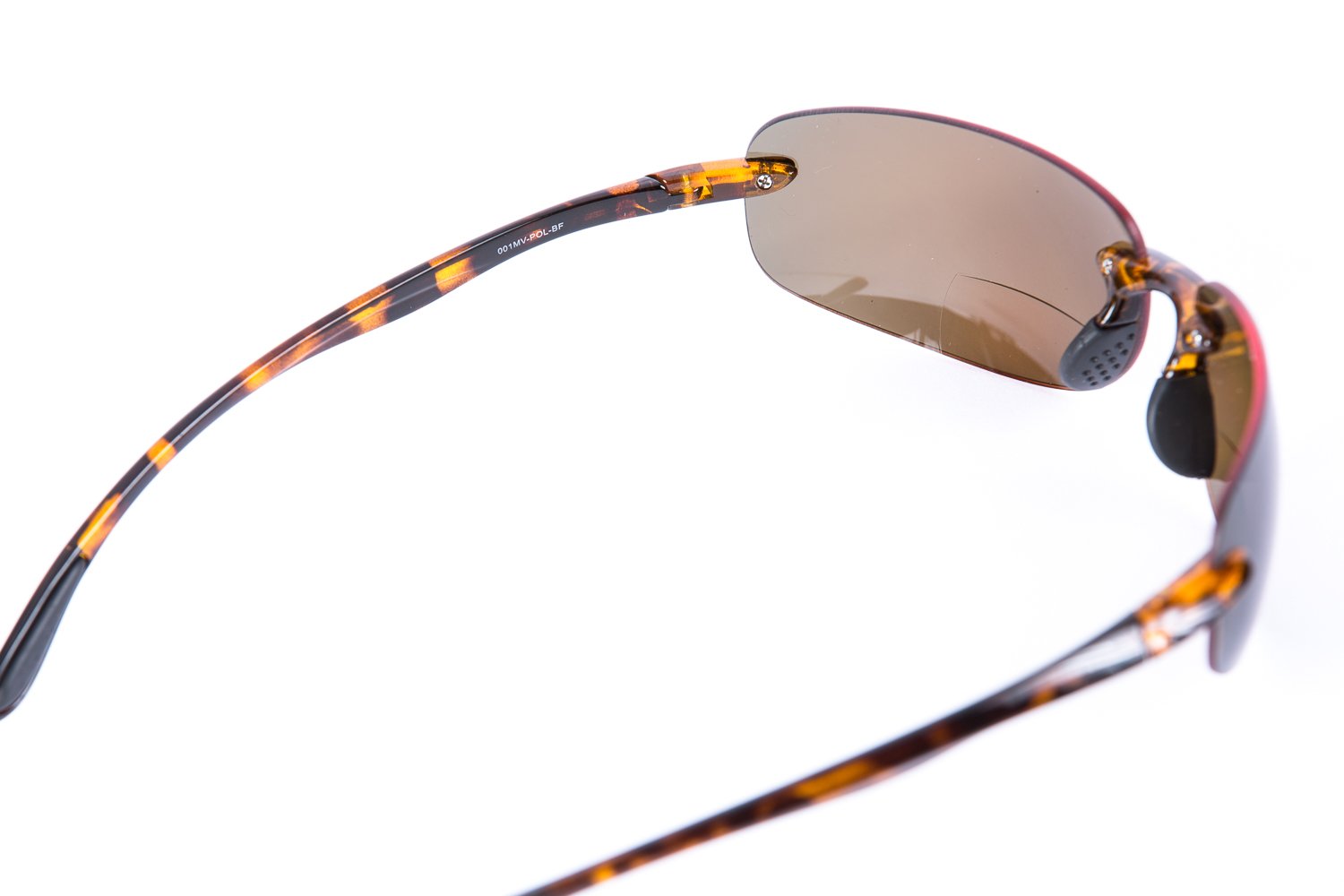 Mass Vision® Lovin Maui Bifocal Sunglasses Light Weight TR-90 Frames for Men and Women. (Tortoise, 1.0)