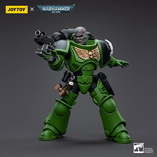 JOYTOY 1/18 Action Figures Warhammer 40K Mecha Model Salamanders Assault Intercessors Brother Tol'vak