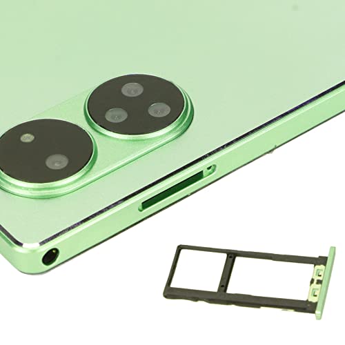 Call Tablet, 8 Core 12.0 Dual Cameras 8800mAh Large Capacity Battery Green 10.1 Inch Tablet HD Large Screen Adult 100-240V (US Plug)