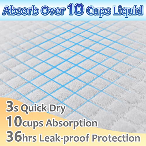 Dogcator Dog Pads Extra Large, Puppy Pads XLarge 28"x34" for Pet Training, Thicken Pee Pads for Dogs, 30 Pack Super Absorbent Dog Pee Pads