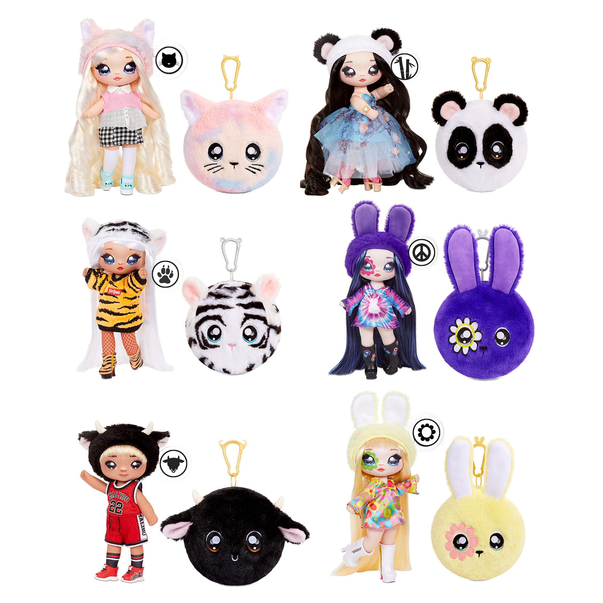 Na! Na! Na! Surprise 2-in-1 Fashion Doll and Plush Purse Series 4 – Bebe Groovy