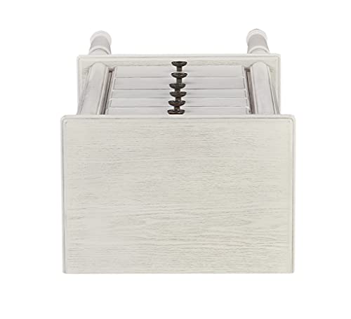 Powell Darcy Off White Jewelry Armoire
