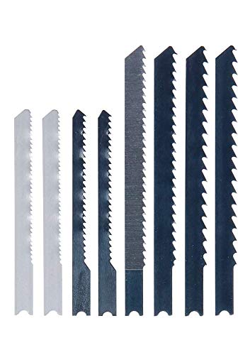 Bosch 2607019459 Jigsaw Blade Set with U-Shaft 8 Pcs