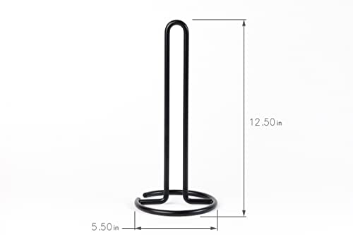 Paper Towel Holder (Matte Black)