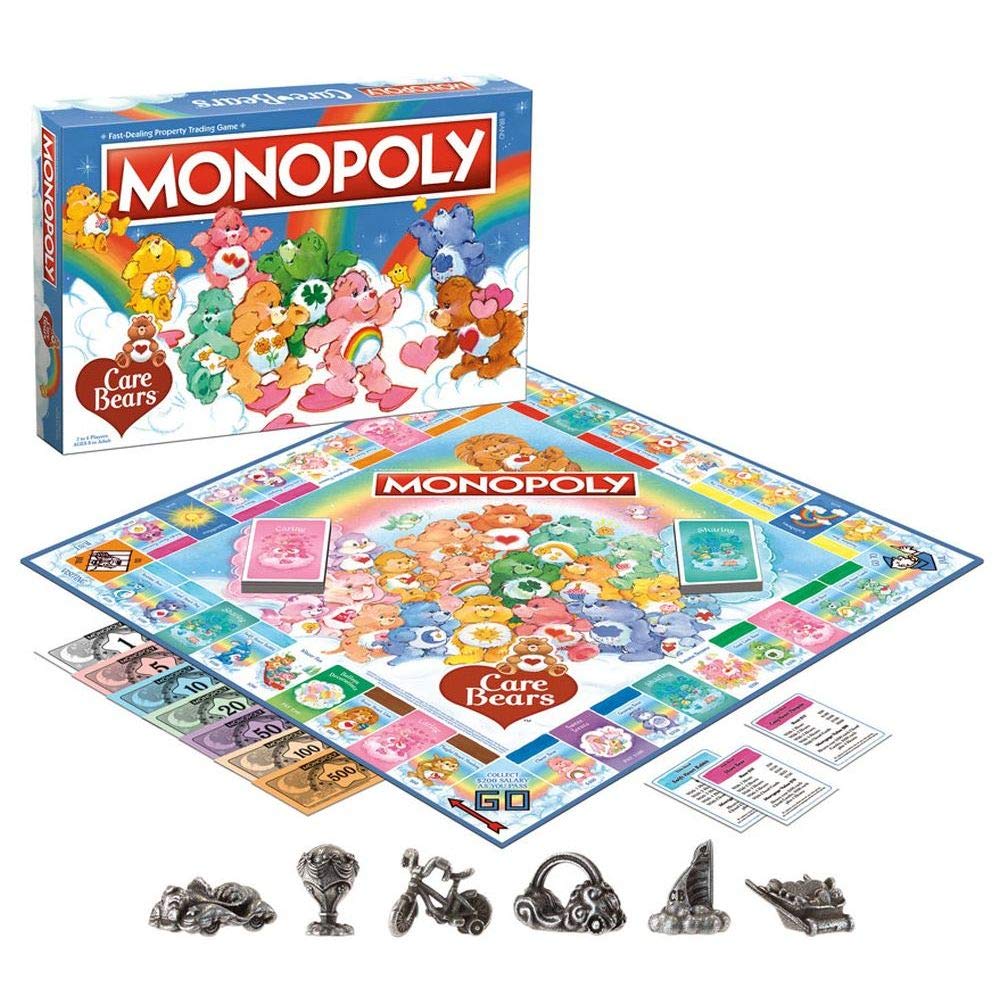 USAopoly Monopoly®: Care Bears | Ages 8+ | 2-6 Players | 1 Set