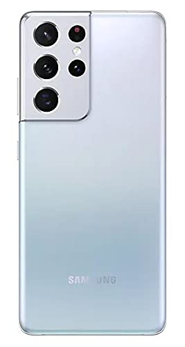 Galaxy S21 Ultra 5G 256GB | Factory Unlocked Korean Version 5G Smartphone | Pro-Grade Camera, 8K Video, 108MP High Res | Phantom Silver (SM-G998N)