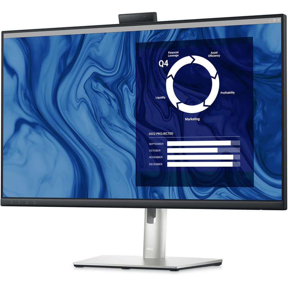 Dell 2 x C2723H 27" Video Conferencing Monitor (C2723H) WD19S Dock + Surge Protector + AUX Cable + Network Cable + Cable Straps + Cleaning Kit + More