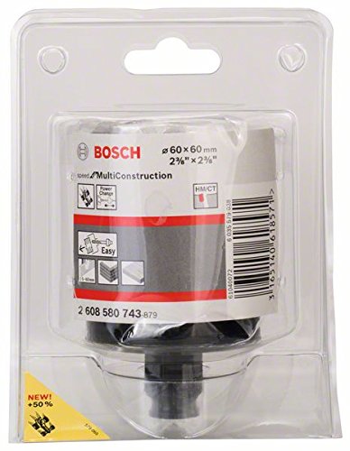 Bosch 2608580743 Hole saw"Speed Multi Construction" 60mm