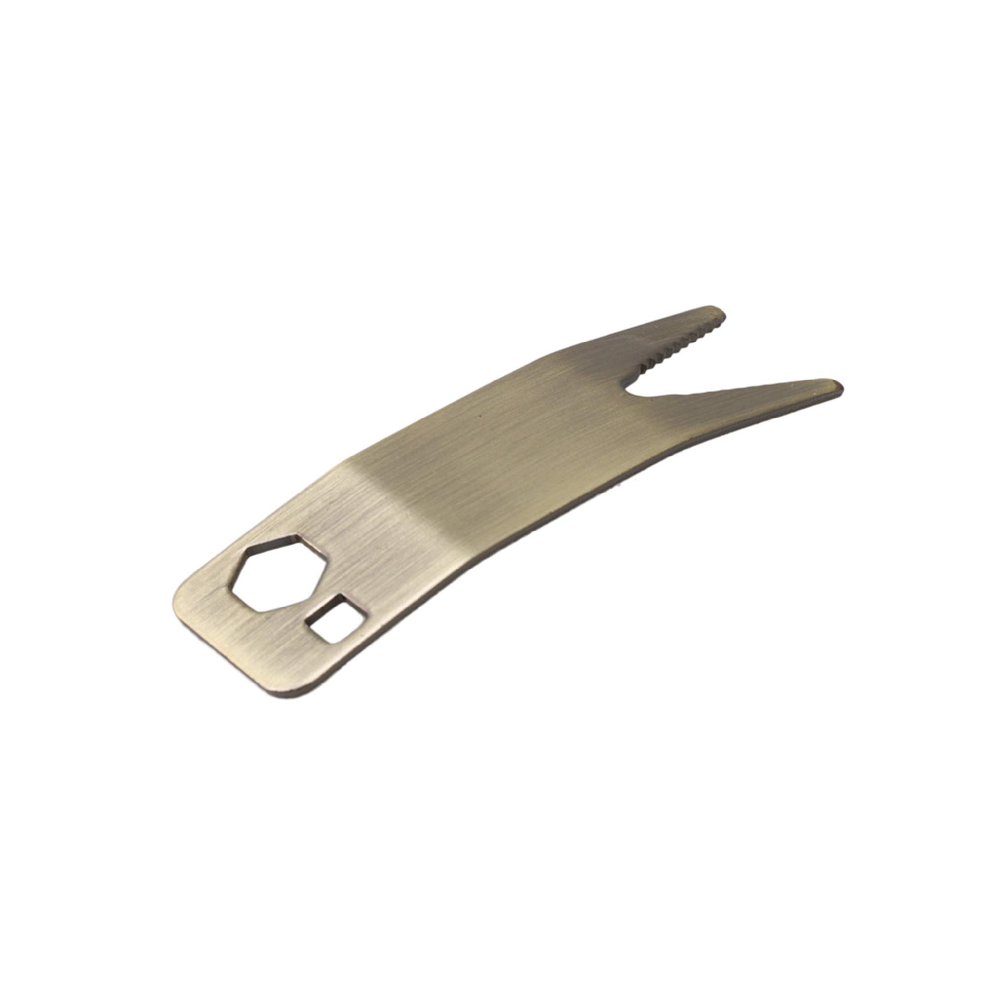 Lovermusic Metal Spanner Wrench Multi Tool Guitar Bass Accessories Replacement for Guitar Switch Knob