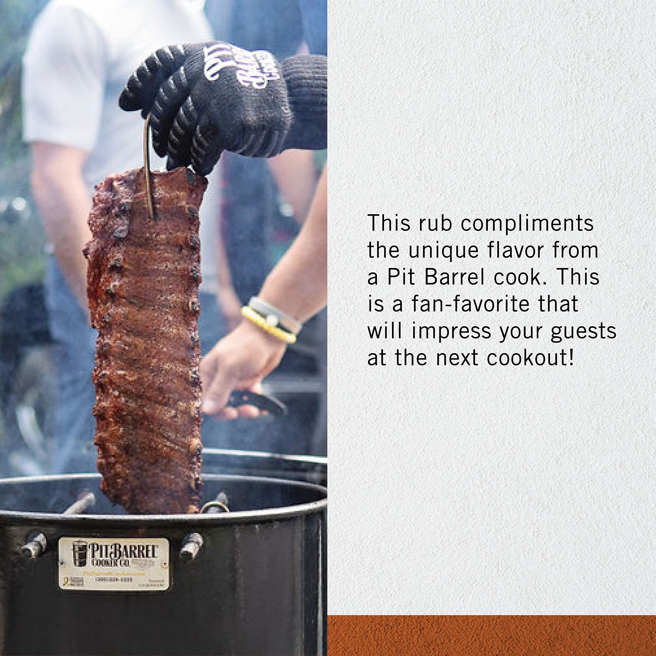 Pit Barrel Cooker Beef and Game Pit Rub | Dry Rub for Smoker | Seasoning for Steaks, Fish, Veggies, Burgers, or Any Red Meat | 2.5 Ib Bag
