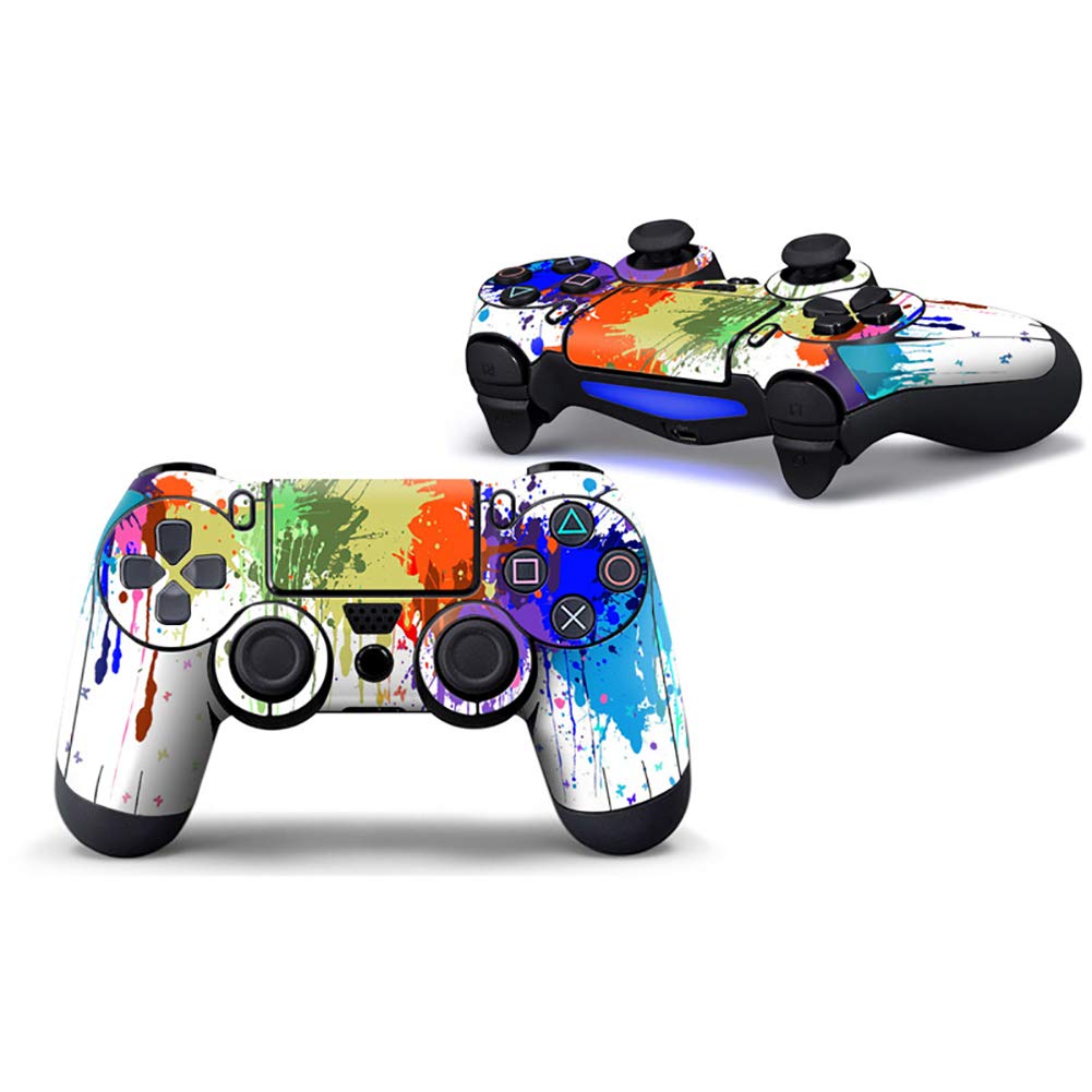 SKINOWN Skin Sticker Protective Cover for PS4 PlayStation Controller Three Styles 2 (3 Pieces)