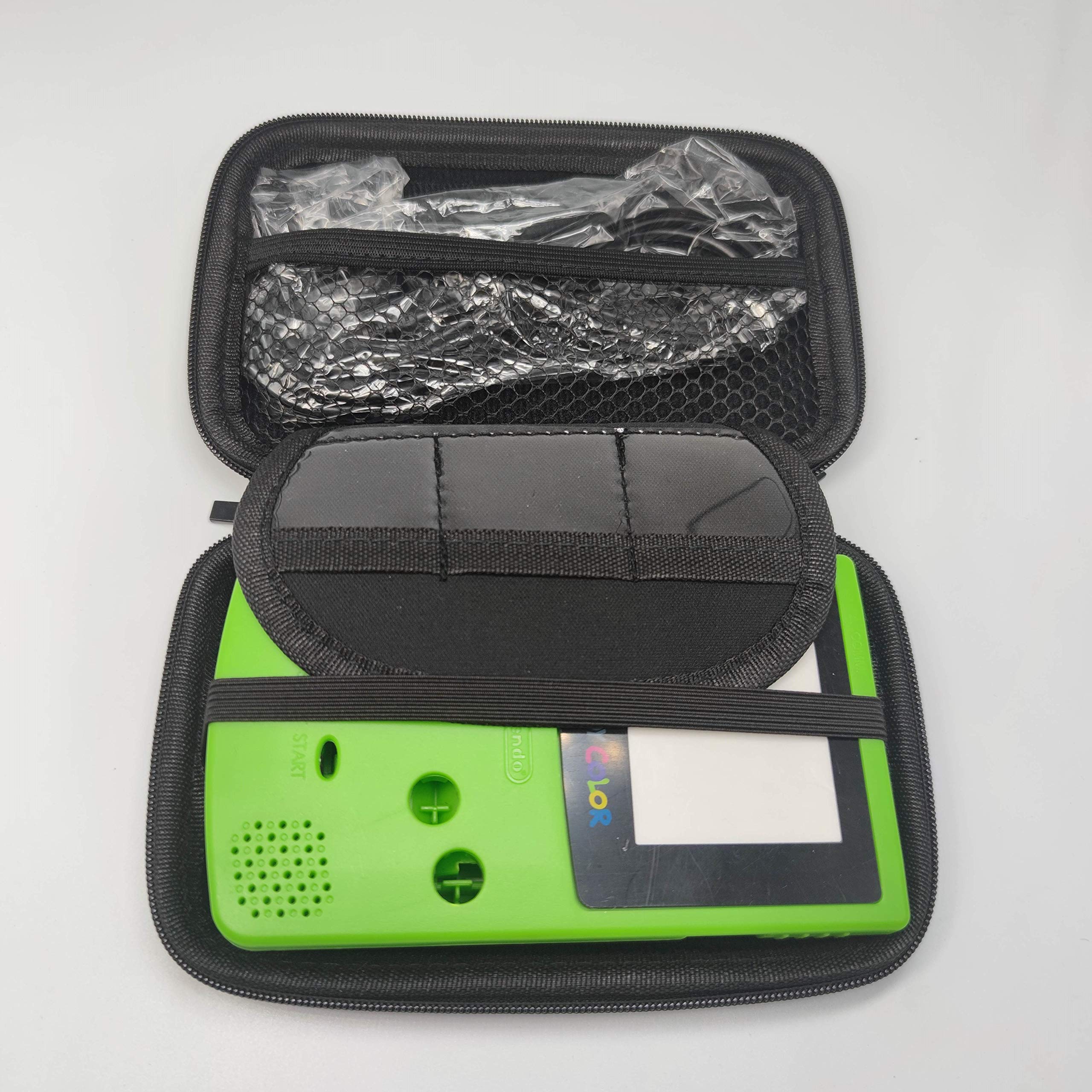 Travel Carrying Protective Cover EVA Hard Case Storage Bag Replacement for Game Boy Advance Color Pocket GBA GBC GBP Console for Nintendo DS Lite NDSL NDSi (Black)