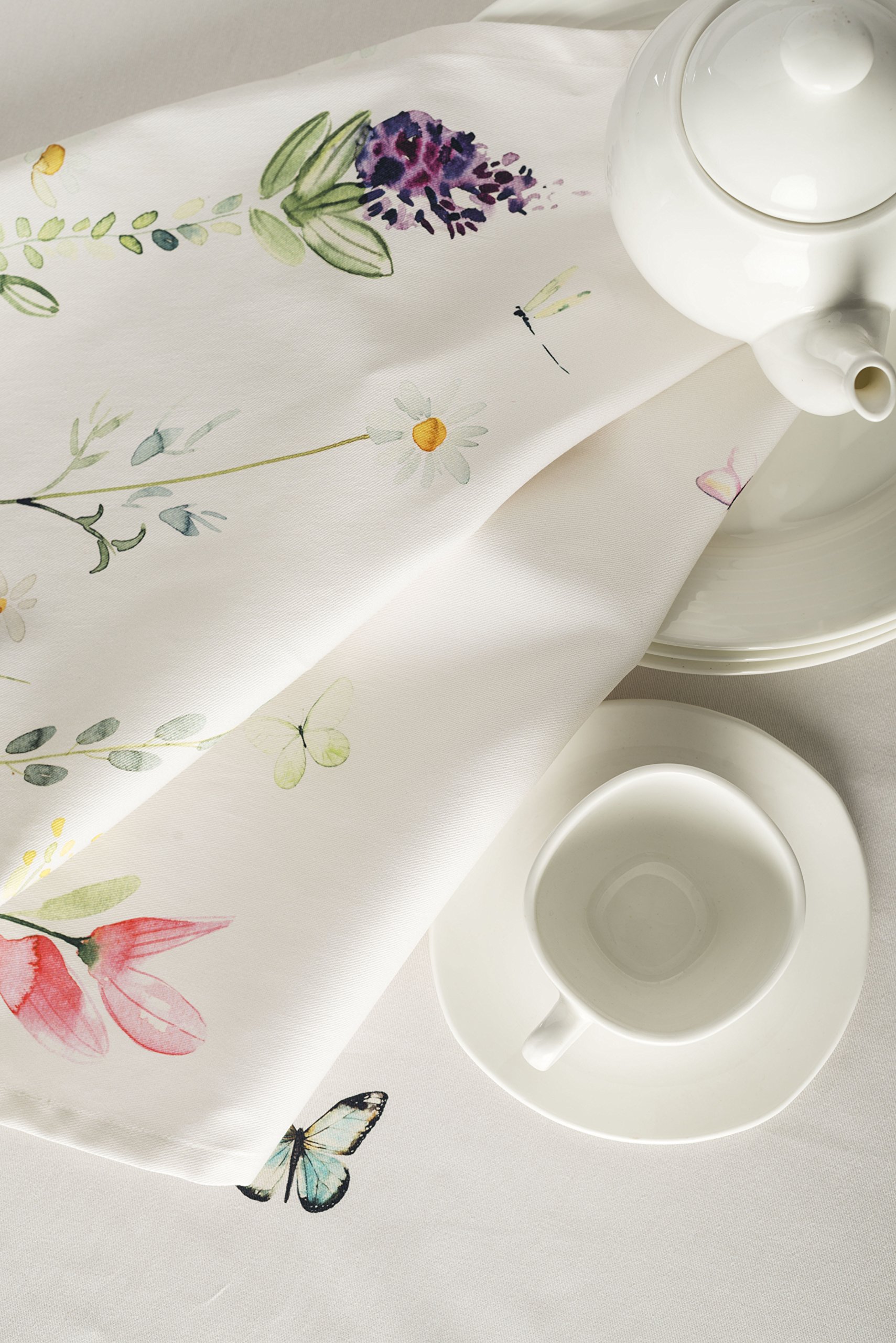 Maison d' Hermine Champ de Mars 100% Cotton Set of 4 Napkins, 20 - inch by 20 - inch.