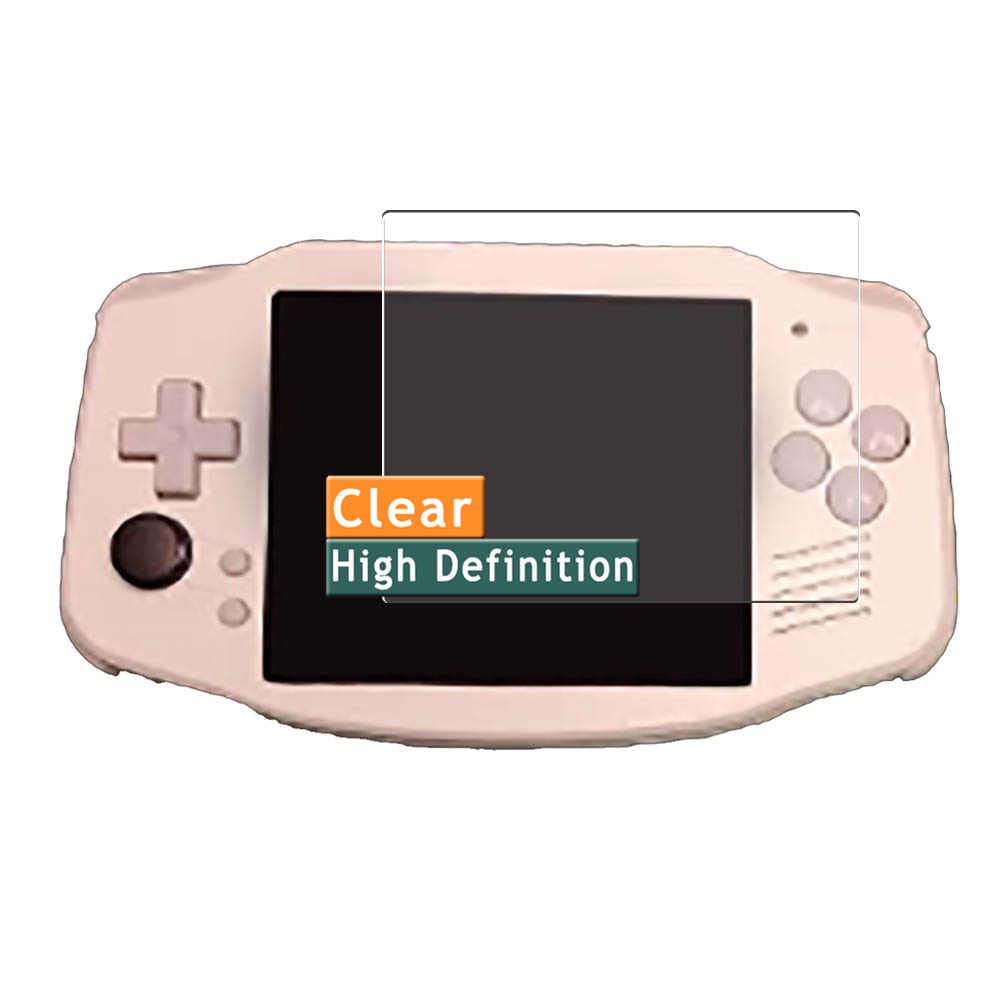 Vaxson 3-Pack Screen Protector, compatible with GameCase GBA CM3 TPU Film Protectors Sticker [ Not Tempered Glass ]