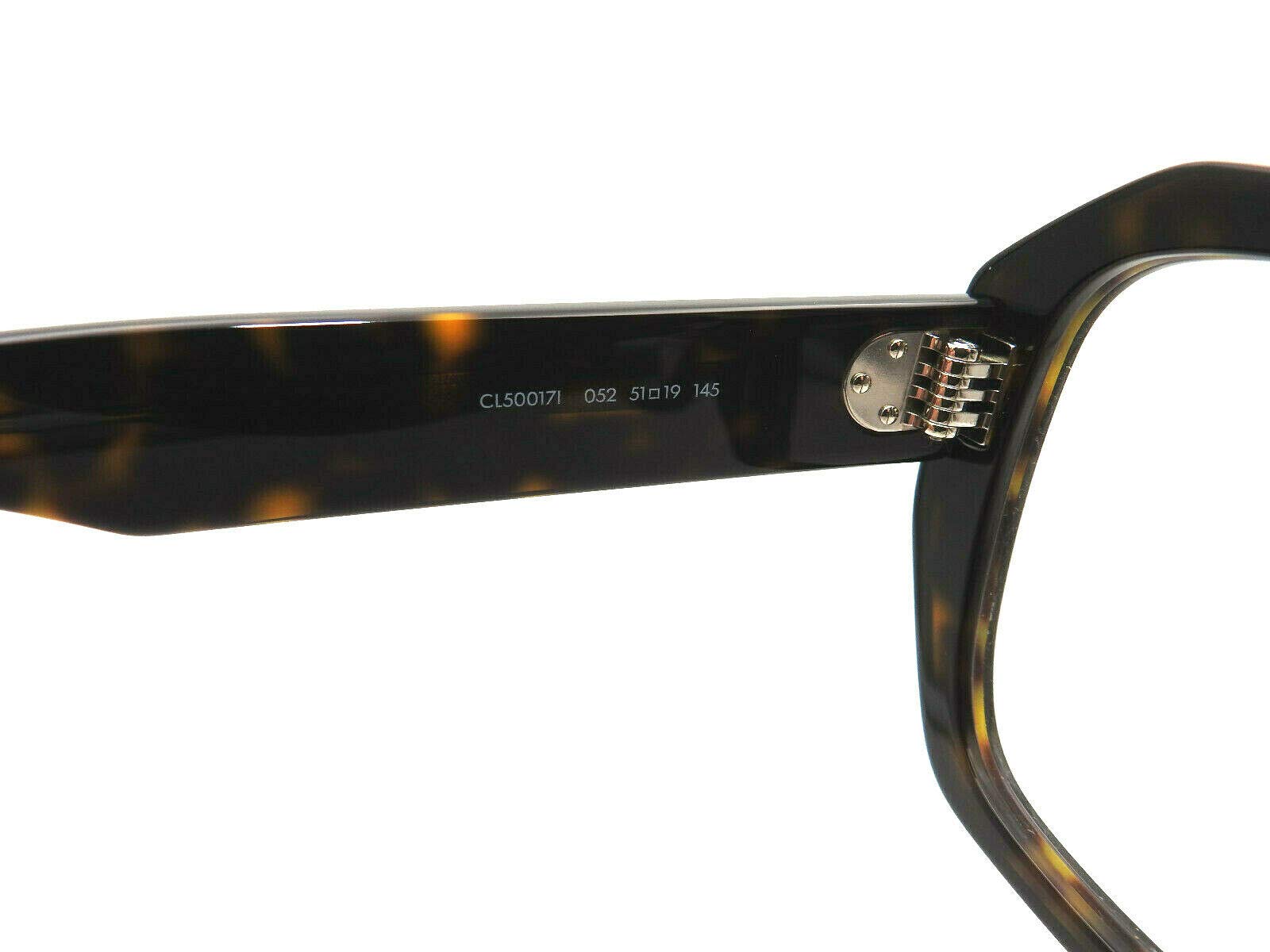 Celine CL50017I - 052 ACETATE Eyeglass Frame Dark Tortoise 51mm