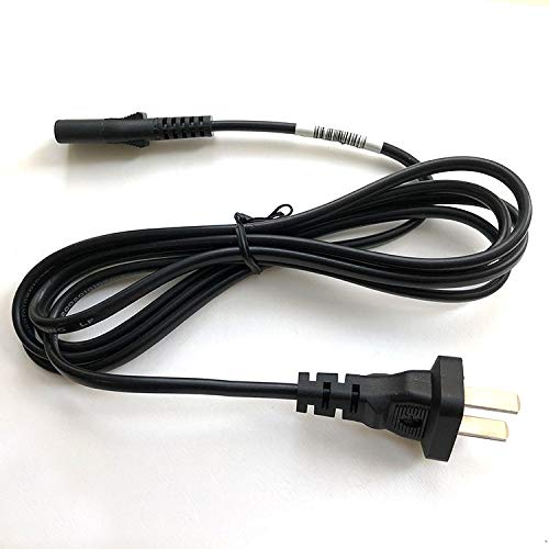 New Power Cord Cable for Xbox One S Slim Game Console Xbox One X Game Console 2 Prong AC Wall Charger Replacement