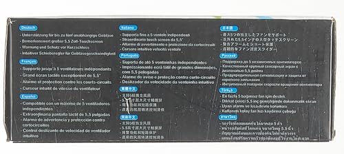 Thermaltake Commander FT Touch Screen 5 Channel Single 5.25" Bay Cooling Fan Controller AC-010-B51NAN-A1