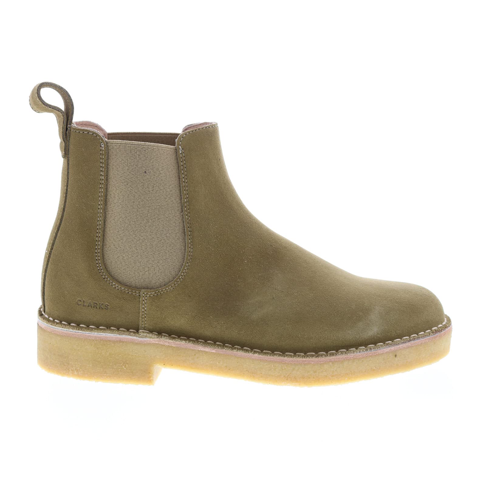Clarks Mens Desert Chelsea 2 Green Chelsea Boots Boots 10