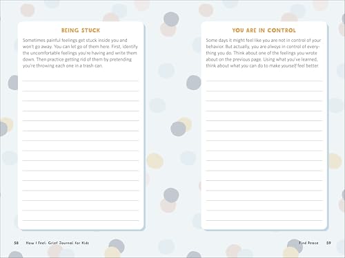 How I Feel: Grief Journal for Kids: Guided Prompts to Explore Your Feelings and Find Peace