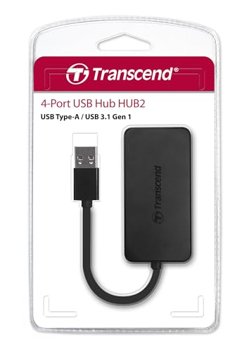 Transcend Information SuperSpeed USB 3.0 4-Port Hub (TS-HUB2K)