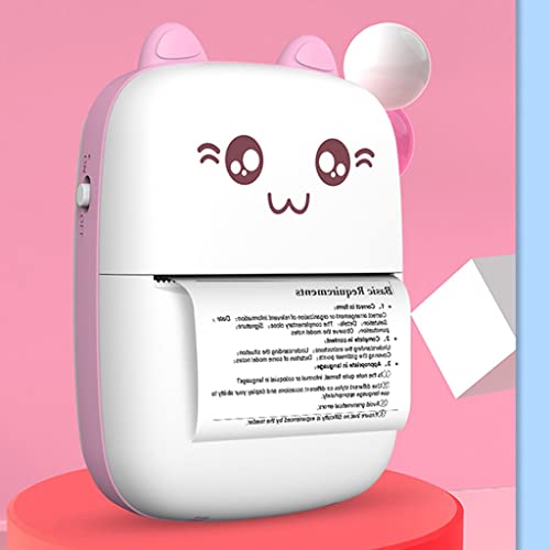 GAELOP DFHBFG Portable Thermal Printer Mini Printer 57mm Printing Printer(Black-JoJo's Bizarre Adventure1)