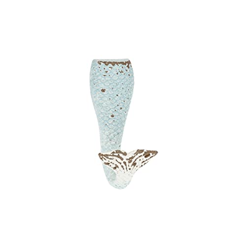 Ganz CB172614 Large Blue Ombre Mermaid Tail Wall Hooks, Set of 3