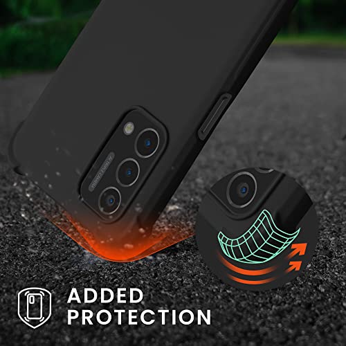 kwmobile Crossbody Case Compatible with OnePlus Nord N200 5G Case - TPU Silicone Cover with Strap - Black