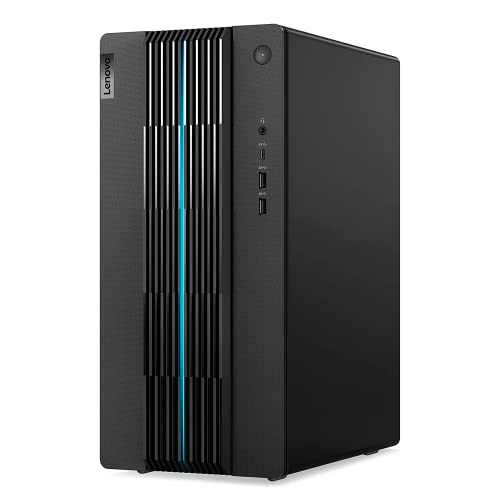 Lenovo IdeaCentre 5 Gaming Desktop, 12th Gen Intel Core i7-12700 Processor, GeForce RTX 3060, 32GB RAM, 512GB PCIe SSD + 1TB HDD, RJ45, DP, HDMI, Wired KB & Mouse, Wi-Fi 6, Windows 11 Home, Black