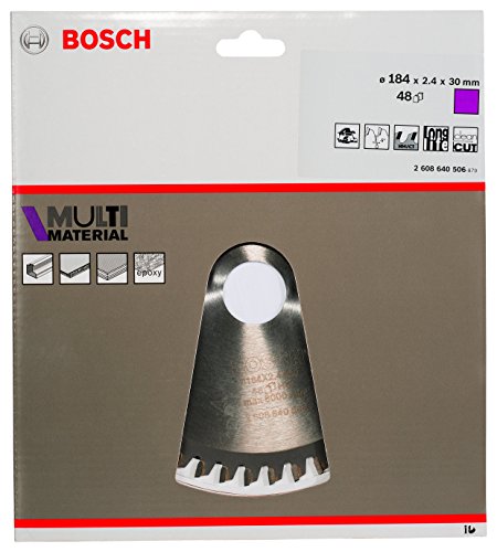 Bosch 2608640506 Circular Saw Blade"Multi Material" Muh 7.24inx30mm 48T
