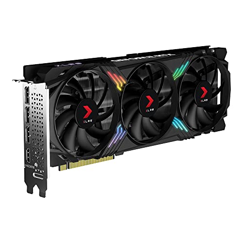 PNY GeForce RTX™ 4060 Ti 8GB XLR8 Gaming Verto RGB Triple Fan Graphics Card DLSS 3