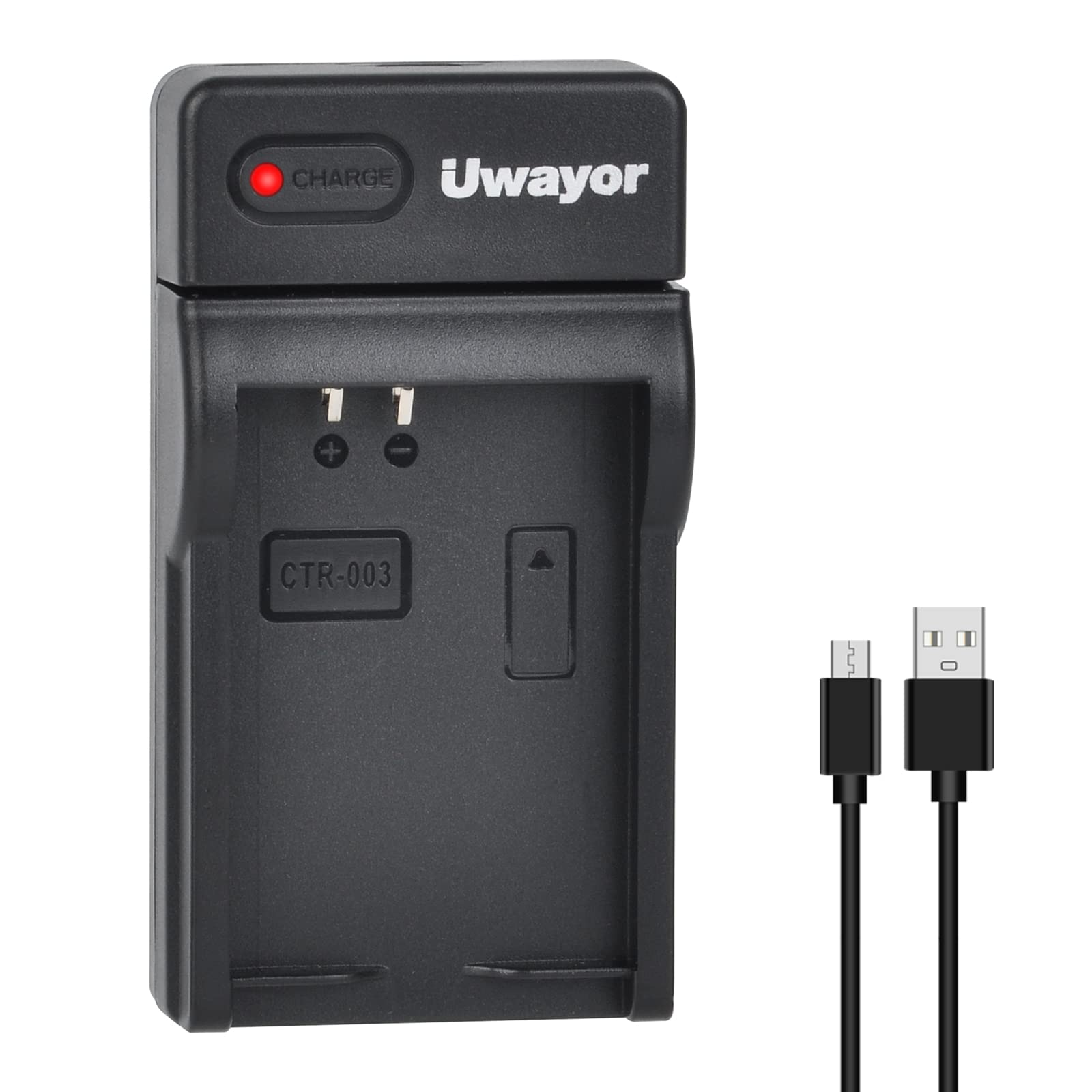 CTR-003 Battery Charger, USB Battery Charger Compatible for Nintendo 3DS 2DS Game Console Battery