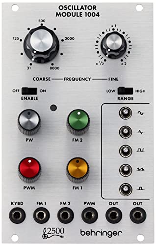Behringer OSCILLATOR MODULE 1004 Legendary 2500 Series Dual Core VCO Module for Eurorack