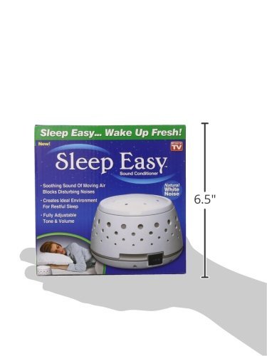 White Noise Sound Machine - Real Fan Sleep Aid, Noise Cancelling for Office Privacy, Home, Baby & Adults - Portable, Travel Friendly Sleep Machine
