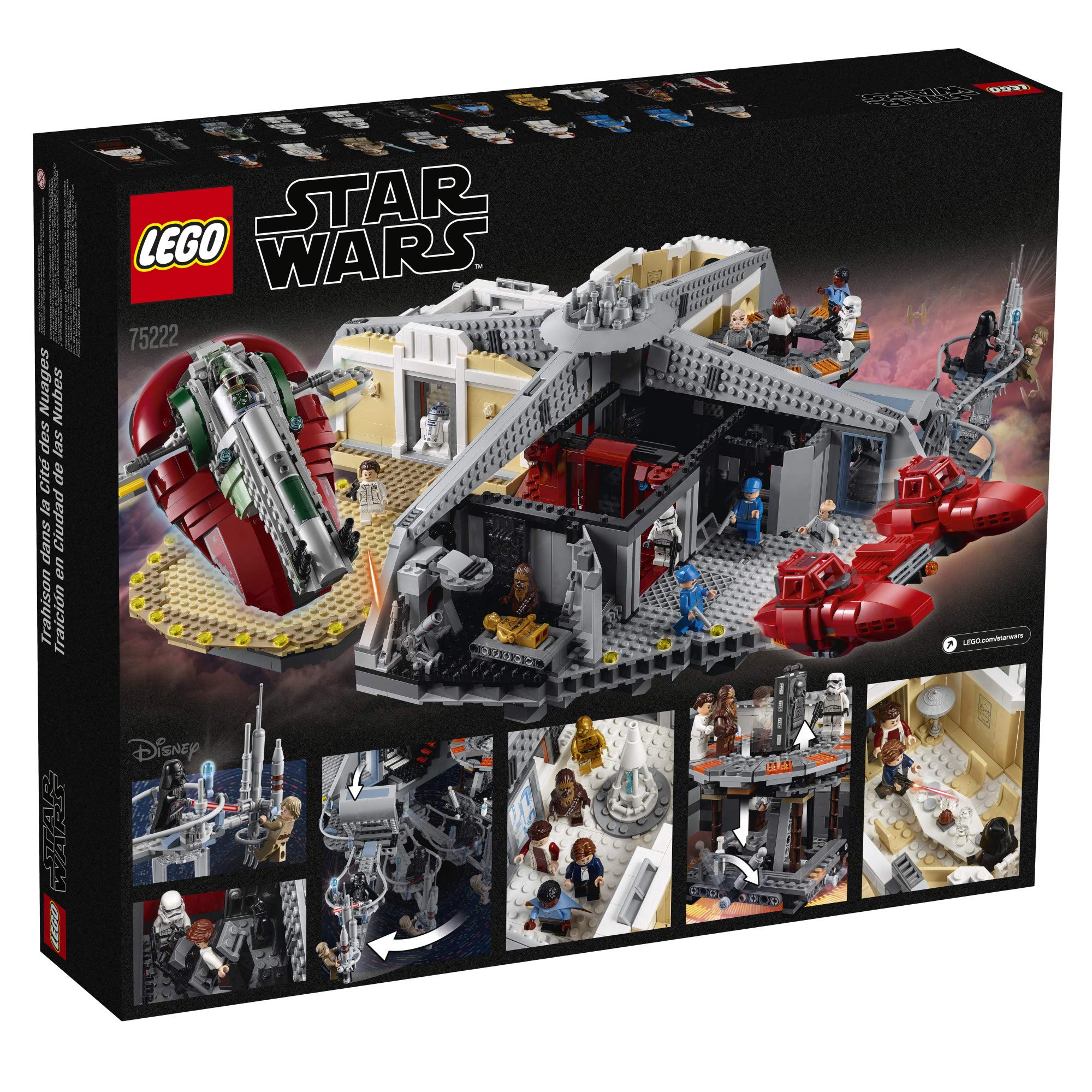 LEGO Star Wars: The Empire Strikes Back Betrayal at Cloud City 75222 Building Kit, New 2020 (2812 Pieces)