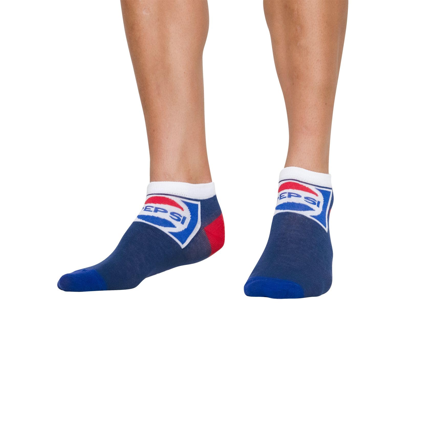 CRAZYBOXER Crazyuniverse Men's Novelty Socks Pepsi Men's Fun Dress Socks Crazy Funny Casual Low Cut Socks for Men
