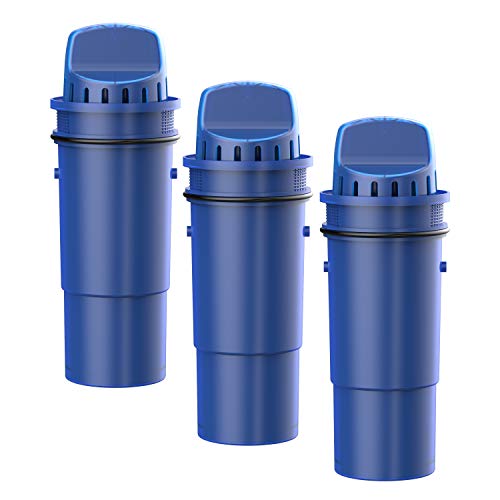 Filterlogic NSF Certified Pitcher Water Filter, Replacement for PurĀ® Pitchers and Dispensers PPT700W, CR-1100C and PPF951K Water Filter (Pack of 3)