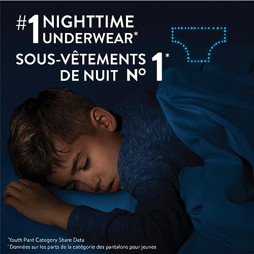 GoodNites Bedwetting Underwear for Boys, Xs, 44 Ct, Size 3-Boy, 44 Count