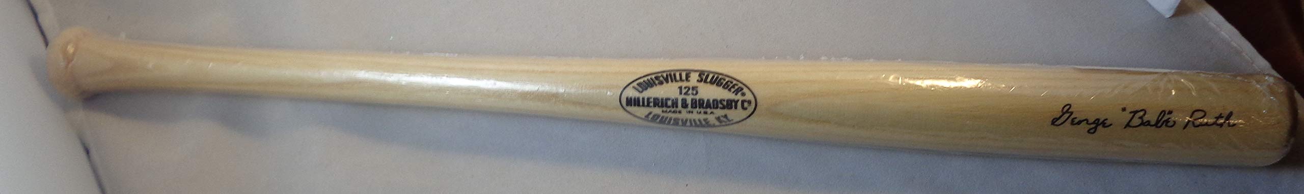 Louisville Slugger Mini Souvenir Bat 17" Imprinted Babe Ruth Signature