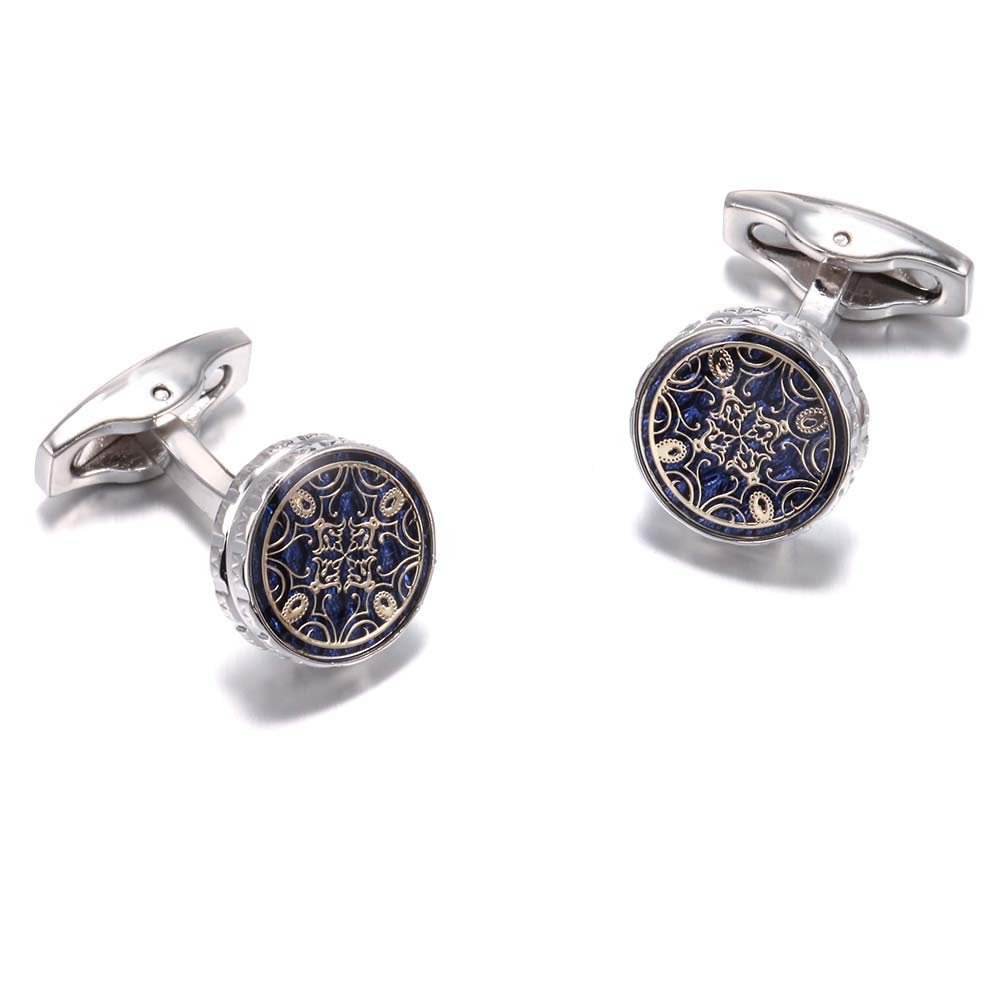 Cufflinks Men's Cufflinks Creative Cufflinks Shirt Cufflinks Dress Cuff Studs Elegant Cuff Accessories Cufflinks for Every Occasion (Cufflinks Box Included)