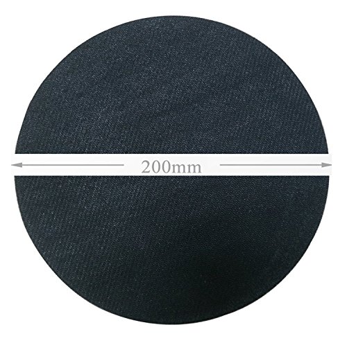 Wknoon Rose Gold and Eggshell Marble Mouse Pad Round Mouse Pads Cute Mat
