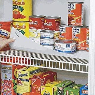 Clear Plastic 16-inch X 10-Foot Roll Shelf Liner for Wire Shelving Frosted Backed No Tools Assembly