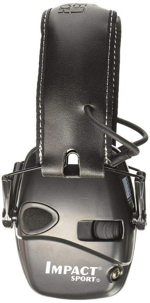 Howard Leight by Honeywell Impact Sport Sound Amplification Electronic Shooting Earmuff, Black