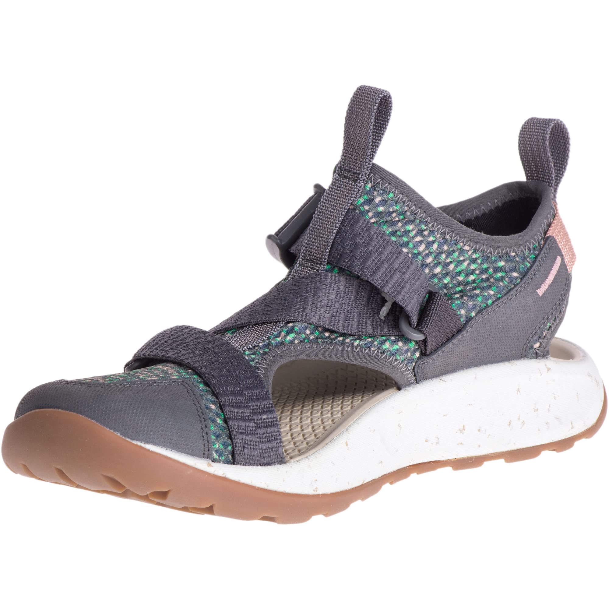 Chaco Women's Odyssey Sport Sandal, Wax Iron, 5