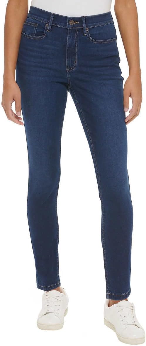 Calvin Klein Jeans Women High Rise Skinny Jean (12, Dark Blue (Pacific))