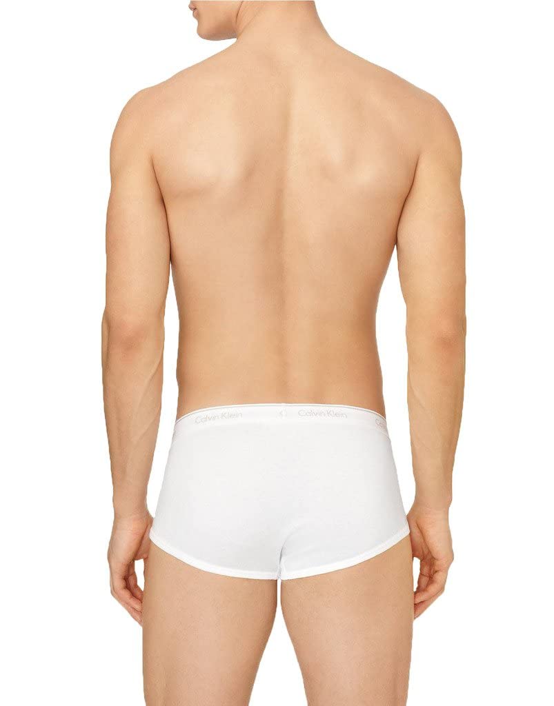 Calvin Klein Men's Cotton Classics Multipack Briefs, Pure White, Medium
